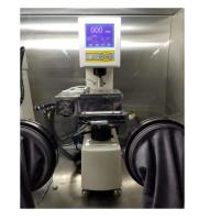 China LCD Rockwell Hardness Testing Machine with 500°C High-Temperature Capability for Material Analysis for sale