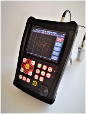 China Dustproof And Waterproof Portable Ultrasonic Flaw Detector With Mobile APP for sale
