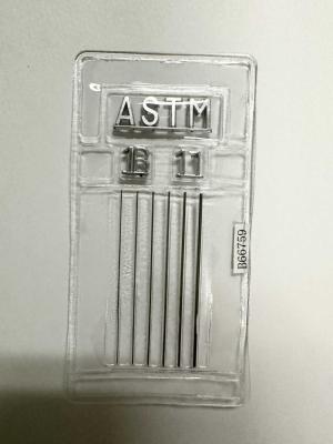 China Image Quality Indicator IQI Wire Type Penetrameters Accessories For X Ray Flaw Detector for sale