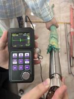China TG-4900DL Portable Ultrasonic Thickness Meter 0.15-3200mm Range 96dB Gain Auto Calibration Industrial Pipe Corrosion Detector for sale
