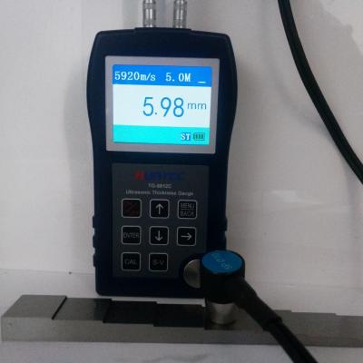 China HUATEC TG-8812N Advanced New Type Ultrasonic Thickness Gauge for sale