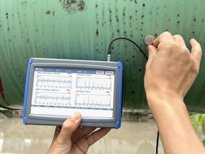 China HAL-3000 Dual-channel Synchronous Acquisition Acoustic Emission Valve Pipeline Leak Detector for sale