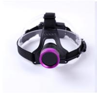 China DG-3101S Adjustable UV Headlamp 365-370nm 10000μW/cm² Hands Free Helmet UV LED Lamp For Fluorescent Penetrant Magnetic Particle Inspection for sale