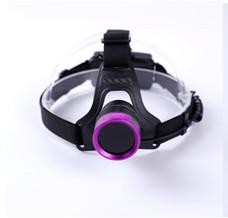 China DG-3101S Adjustable UV Headlamp 365-370nm 10000μW/cm² Hands Free Helmet UV LED Lamp For Fluorescent Penetrant Magnetic Particle Inspection for sale