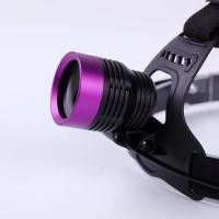 China DG-3101S Adjustable UV Headlamp 365-370nm 10000μW/cm² Hands Free Helmet UV LED Lamp For Fluorescent Penetrant Magnetic Particle Inspection for sale