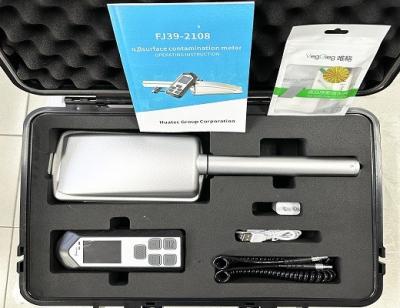 China FJ39-2180 Alpha Beta Gamma Surface Contamination Monitor Dual Scintillation Probe IP65 Radiation Detector for sale