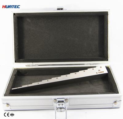 China 4-Step Wedge Calibration Block for Ultrasonic Testing - 6.25mm to 25.00mm Thickness with CE Certification for sale