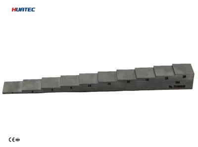 China 90° Curved 5-Step NDT Calibration Block for Pipe Thickness Testing - 0.100