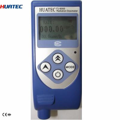 China FJ-6000 Digital Radiometer Personal Dosimeter with 0.01-999.99 mSv Range and ≤3 Second Alarm Response for sale