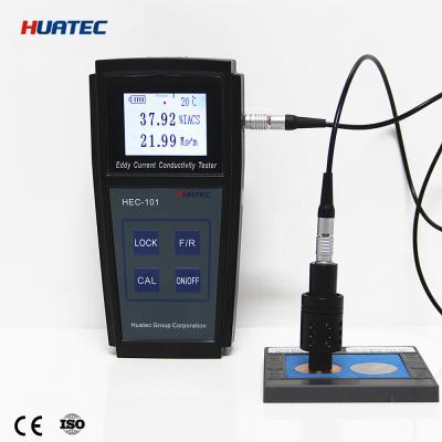 China HEC-101 Digital Eddy Current Conductivity Meter 60KHz with 180×90×40mm Size for Non-Ferrous Metals Testing for sale