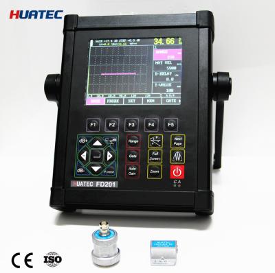 China FD201B Waterproof Ultrasonic Flaw Detector with IP65 Rating, 2.5-5000mm Range, and 0.5-15MHz Frequency for sale