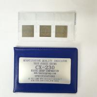 China Magnetic Particle Test Piece Shims Quantitative Quality Indicator QQI Test Pieces for sale