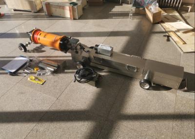 China HUATEC X Ray Pipe Crawler Machine Pipe Diameter Detecting Range Dia 400-1100mm for sale
