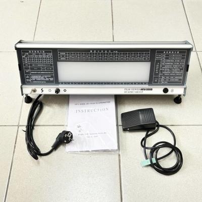 China NDT LED Radiography Film Viewer 485×150×190mm with 10000 cd/m² Adjustable Brightness and Foot Switch Control for sale