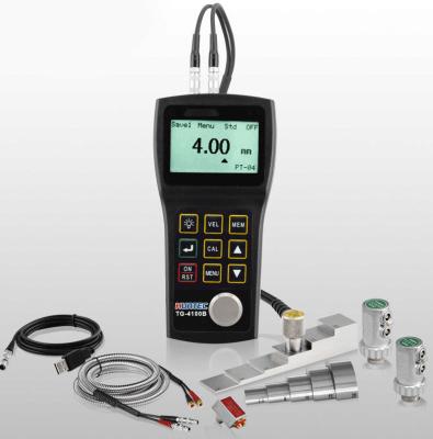 China High Precision Measuring TG4100B Ultrasonic Thickness Gauge 128X64 Pixel LCD for sale