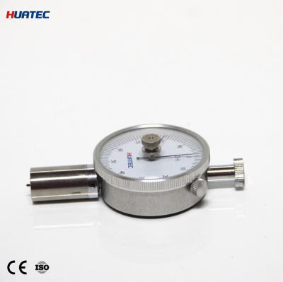 China Handheld Shore Hardness Durometer Peak Hold Type Lx-a-2 With Twin Needle for sale