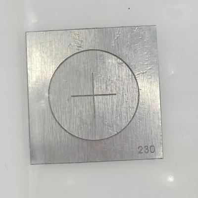 China CX-230 Magnetic Particle Test Piece QQI ASTM E1444 Low-Carbon Steel for sale