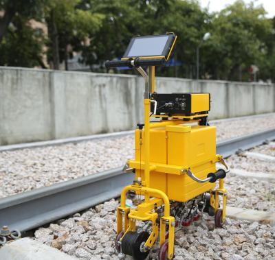 China TFT Color Display Lightweight Trolley Used For Railway System Digital Ultrasonic Rail Flaw Detector for sale
