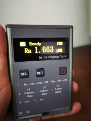 China 7 parameters High Precision Handheld OLED display Surface Roughness Tester for sale