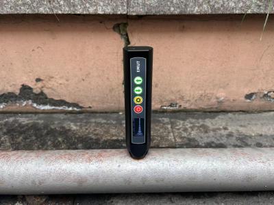 China TG-140EX Explosion Proof High Temperature Pen Type Non-Contact Electromagnetic Thickness Meter for Coated Metal for sale