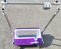 China HC1400-LED Labor-Saving Vacuum Box Leak Tester with Walking Wheels & Auxiliary Rod for Weld Inspection for sale