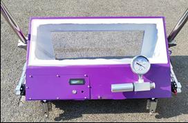China HC1400-LED Labor-Saving Vacuum Box Leak Tester with Walking Wheels & Auxiliary Rod for Weld Inspection for sale