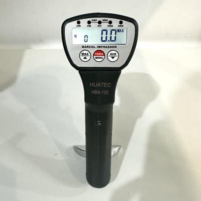 China HBA-120 Aluminum Hardness Data Memory Barcol Impressor for sale