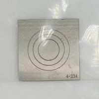 China Standard Sensitivity Test Specimen QQI Magnetic Particle Inspection Test Shim for sale
