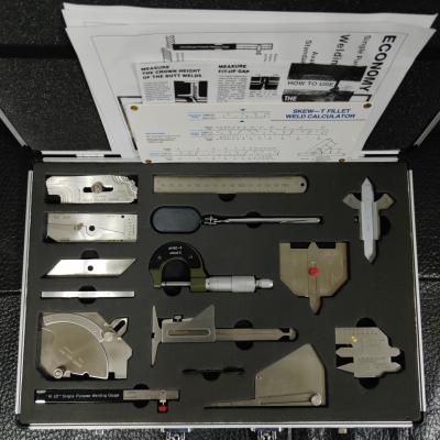China NDT Instrument 13pcs Per Kit Welding Gauges Set for sale