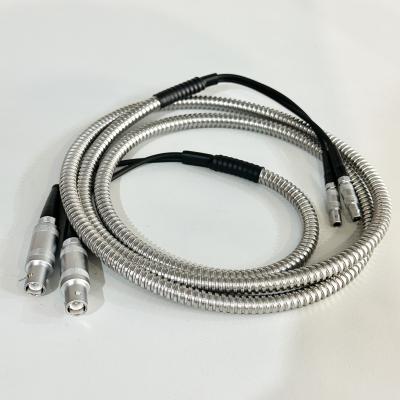 China TR UT Cable Lemo 00-Lemo 01 High-Temperature with Steel cover for sale
