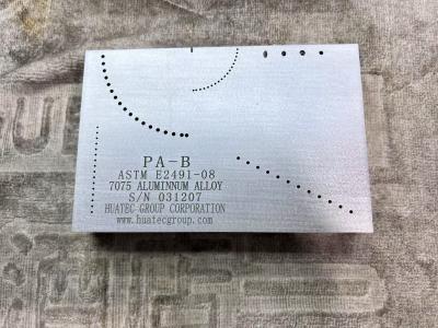 China ASTM E2491 Phased Array Type B Block Calibration block - NDT Service for sale