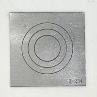 China Shim Miniature QQI Standard Flaw Shims for Magnetic Particle Inspection for sale