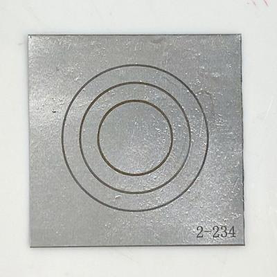 China Shim Miniature QQI Standard Flaw Shims for Magnetic Particle Inspection for sale