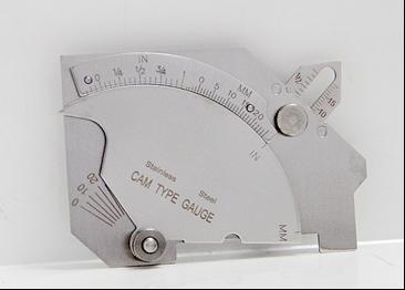 China MG-8 Bridge Cam Welding Gauge Inch/mm Dual Scale Welding Inspection Tool for sale