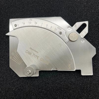 China MG-8 Stainless Steel Welding Gauge for Fillet Undercut Crown Height Measurement for sale