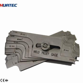 China MG-11 Professional Fillet Weld Gauge for Welding Quality Inspection for sale