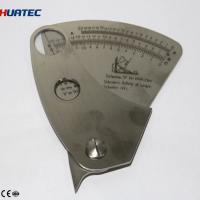 China Portable Multi-Function Fan Shape Welding Gauge for Fillet, Undercut and Gap Measurement for sale