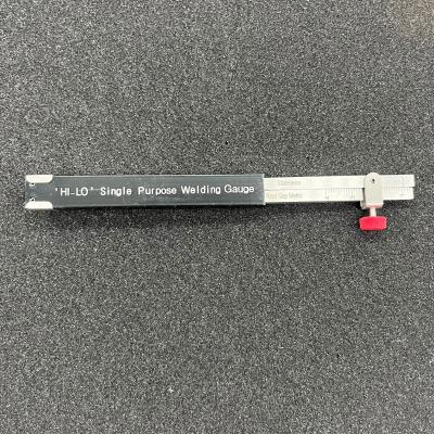 China Stainless Steel Single Type HI-LO Gauge for Root Gap and Misalignment Measurement for sale