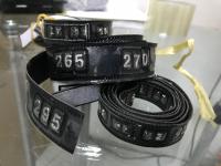 China NDT X-ray Flaw Detector Accessories Lead Letter Tapes / Belts Lead Marker Tape for sale