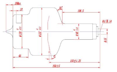China HXH20 High-Speed Rotating Anode Medical X-ray Tube 150kV for Diagnostic Imaging for sale