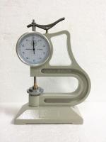 China LP-10-C Rubber Thickness Gauge 0-10mm 0.01mm Resolution for Plastic Rubber for sale