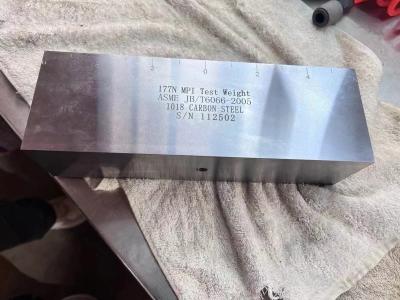 China 177N MPI Test Weight 1018 Carbon Steel Magnetic Particle Inspection Calibration Block Comply ASME JB/T6066-2005 DC Magnetic Yoke Lifting Force Test Specimen for sale