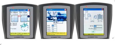 China TU3 Portable Laser Shaft Aligner Red Laser Automatic Scanning Industrial Machine Tool Roller Surface Flatness Measuring Device for sale