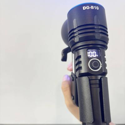 China DG-B10 One Hand Operation UV Light Spray Can Holder 57.4mW/cm² 365nm NDT Fluorescent Testing Bracket Fit Ultraviolet Flashlight for sale
