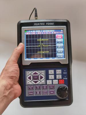 China HUATEC FD560 Portable Digital Ultrasonic Flaw Detector with 120dB Sensitivity and IP65 Protection for NDT Testing for sale