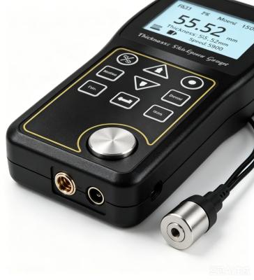 China TG-100B Lightweight Ultrasonic Wall Thickness Gauge Optional High Temperature Small Diameter Probes Petroleum Shipbuilding Inspection Equipment for sale