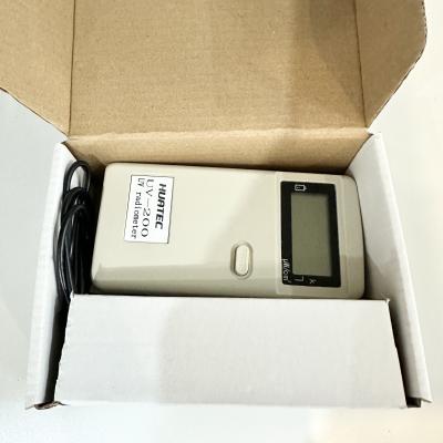 China UV-200 Compact UV Radiometer Multiple Wavelength Probes Low Stray Light 9V Battery Powered UV Lamp Irradiance Measuring Instrument for sale