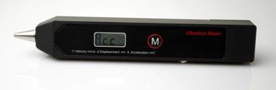 China HG6450-3 Aluminum Body Portable Vibration Pen 10-1000Hz 3 Measuring Parameters Data Hold Auto Power Off Motor Bearing Fault Detector for sale