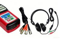 China HG-120 Electronic Mechanic Stethoscope 10Hz-10KHz Vibration Noise Analyzer Bearing Gear Engine Fault Detector With Magnetic Base Probe for sale