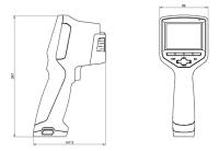 China HIR-7R series Handheld Thermal Imager 640*480 Resolution 17μm Pixel Auto Focus Industrial Infrared Thermal Camera for sale